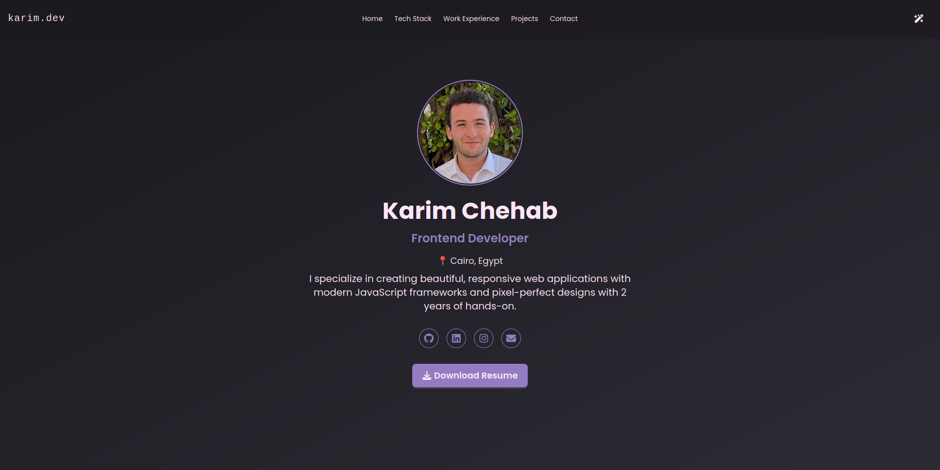 Karim Chehab | Frontend Developer